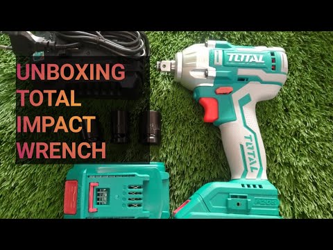 Unboxing Total Impact wrench 20v - YouTube