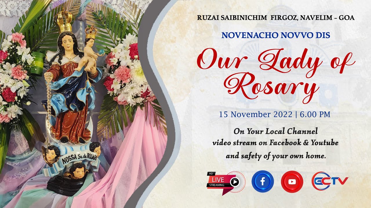 OUR LADY OF ROSARY || NOVENA MASS || DAY 9 || OUR LADY OF ROSARY CHURCH ...