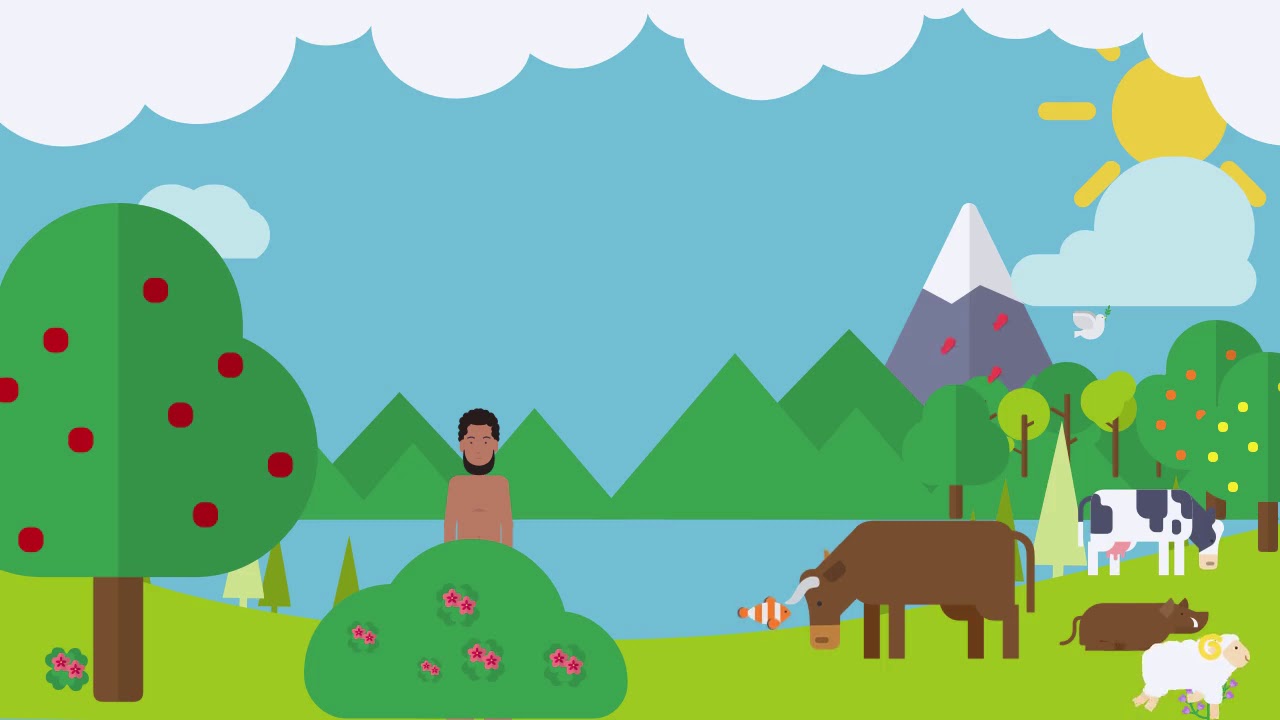 The Creation Story: A Bible Animation for Kids - YouTube
