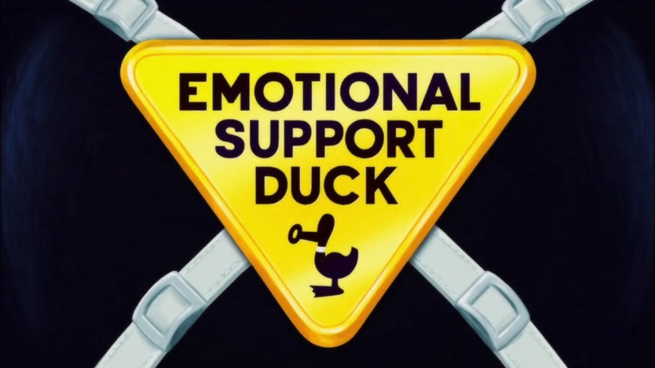 Looney Tunes Cartoons - Emotional Support Duck (2021) Opening Title ...