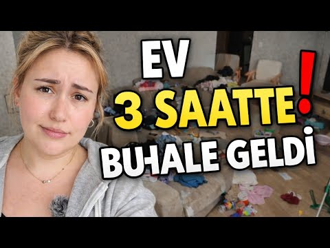 TEMİZLİK VLOG 🖤 EVİ TOPLUYORUZ, KURUTA MAKİNASI VE BANYO TEMİZLİĞİ 🧹, SOHBET 💬 