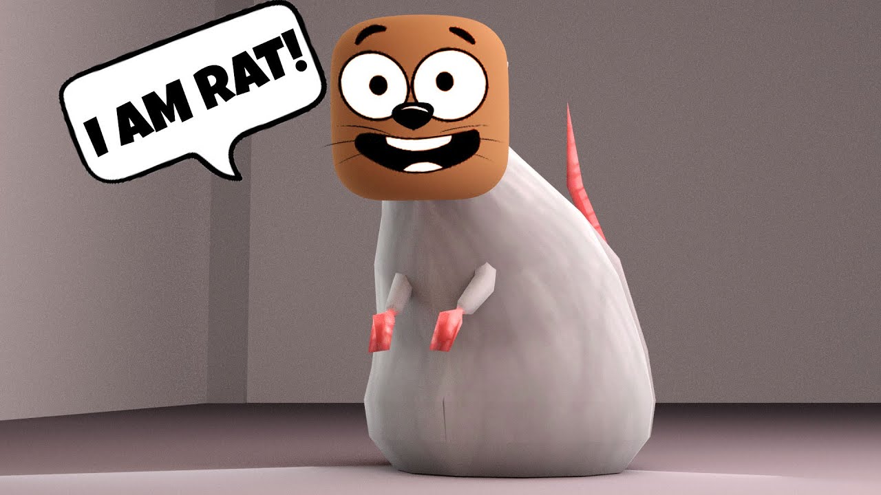 Becoming a RAT in Roblox! - YouTube
