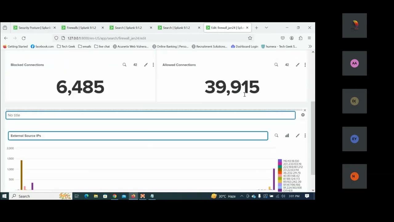 splunk dashboard - YouTube