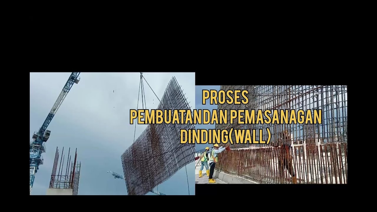 cara pembuatan dan pemasangan wall(dinding) di bangunan besar dan ...
