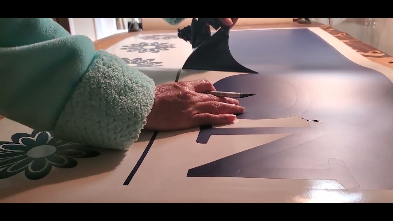 Colton wall decor stickers handmade by beybs life in the US - YouTube