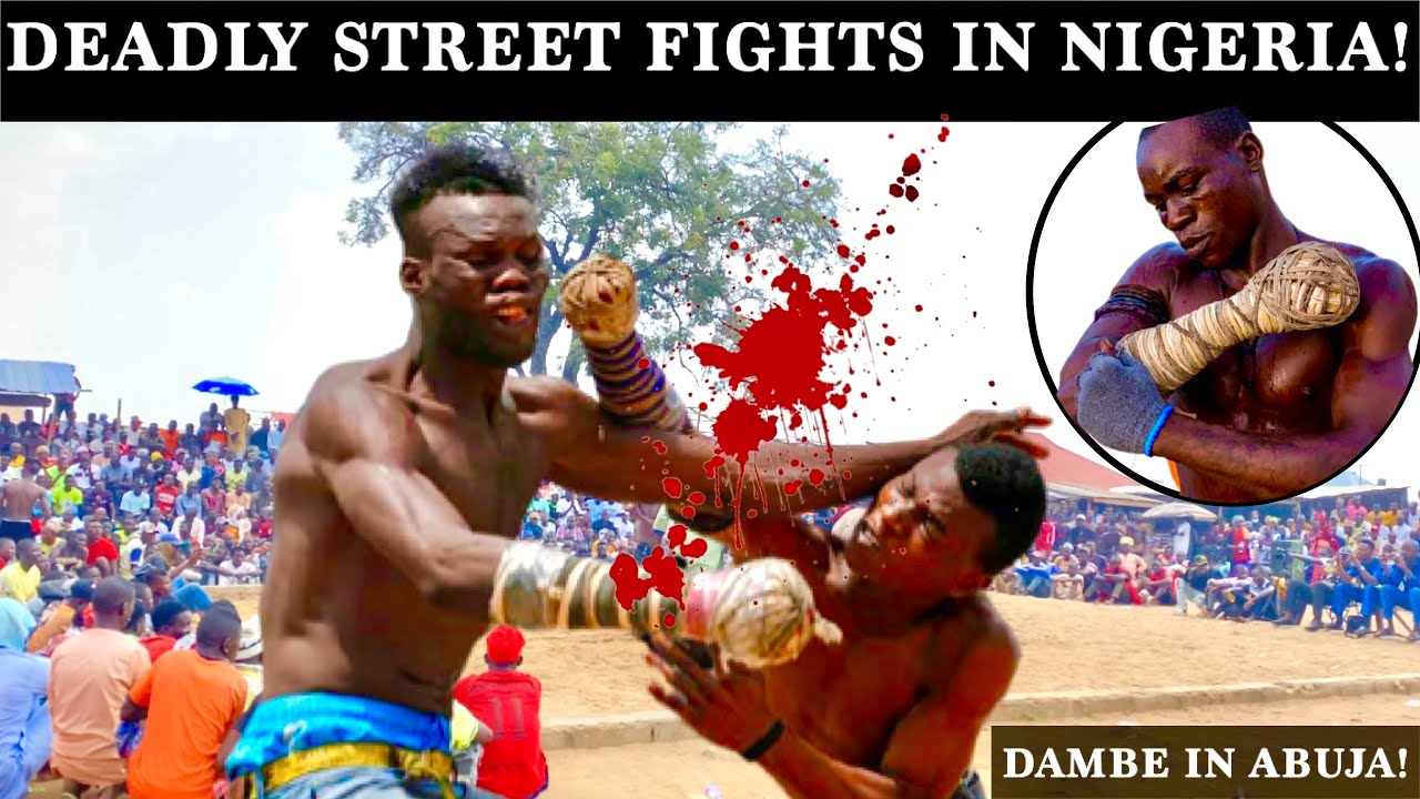 The Most Deadly Street Fights in Nigeria || Dambe In Abuja!!! - YouTube