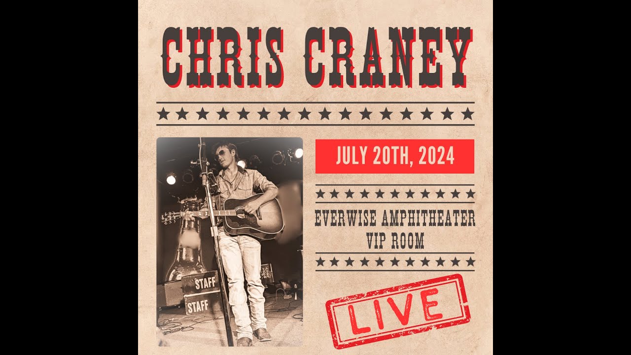Chris Craney Live Acoustic @ Everwise Amphitheater VIP Room (July 20th ...