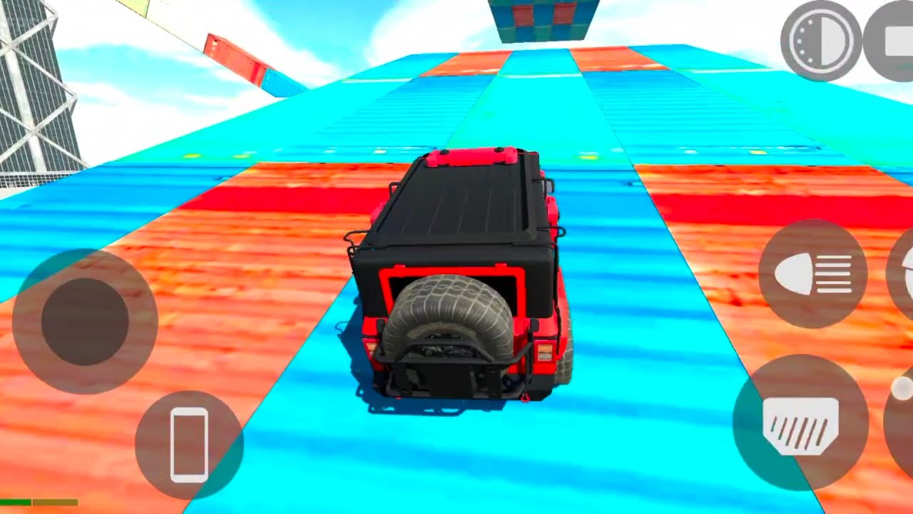 flying Thar 4×4 Mahindra Thar flying 🚘 - YouTube