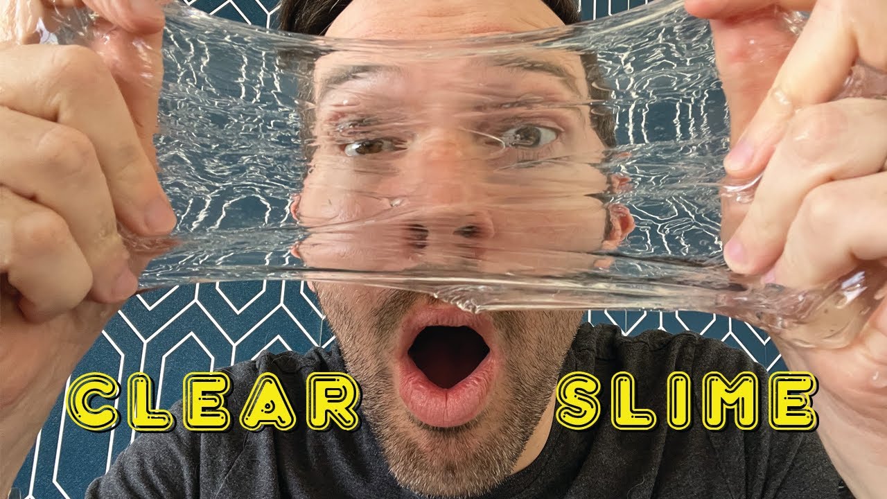 How To Make Clear Slime! - YouTube
