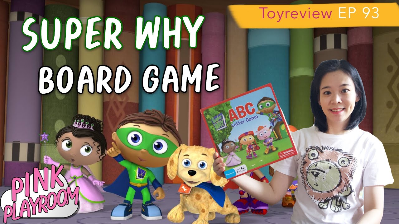 Super why abc letter game | Board game | รีวิวของเล่นเด็ก EP.93 - YouTube