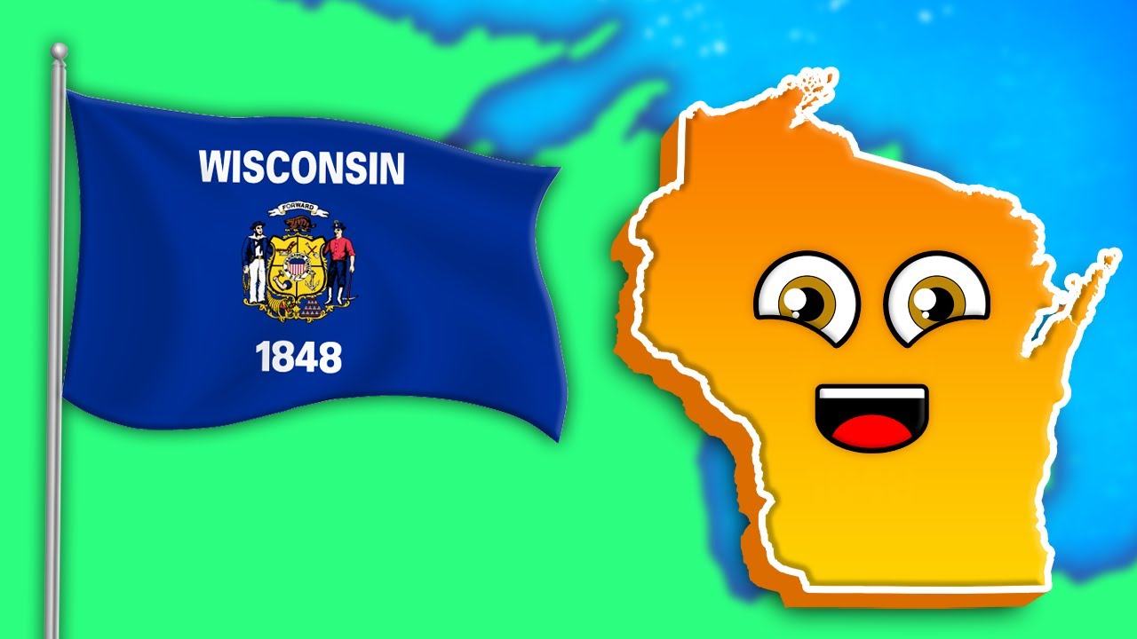 Learn About The Geography Of Wisconsin! | 50 States Songs For Kids ...