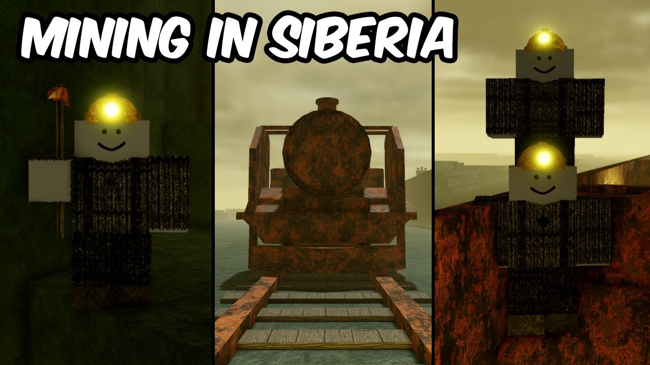 Being Forced To Live in Siberia To Mine Coal in Roblox... - YouTube