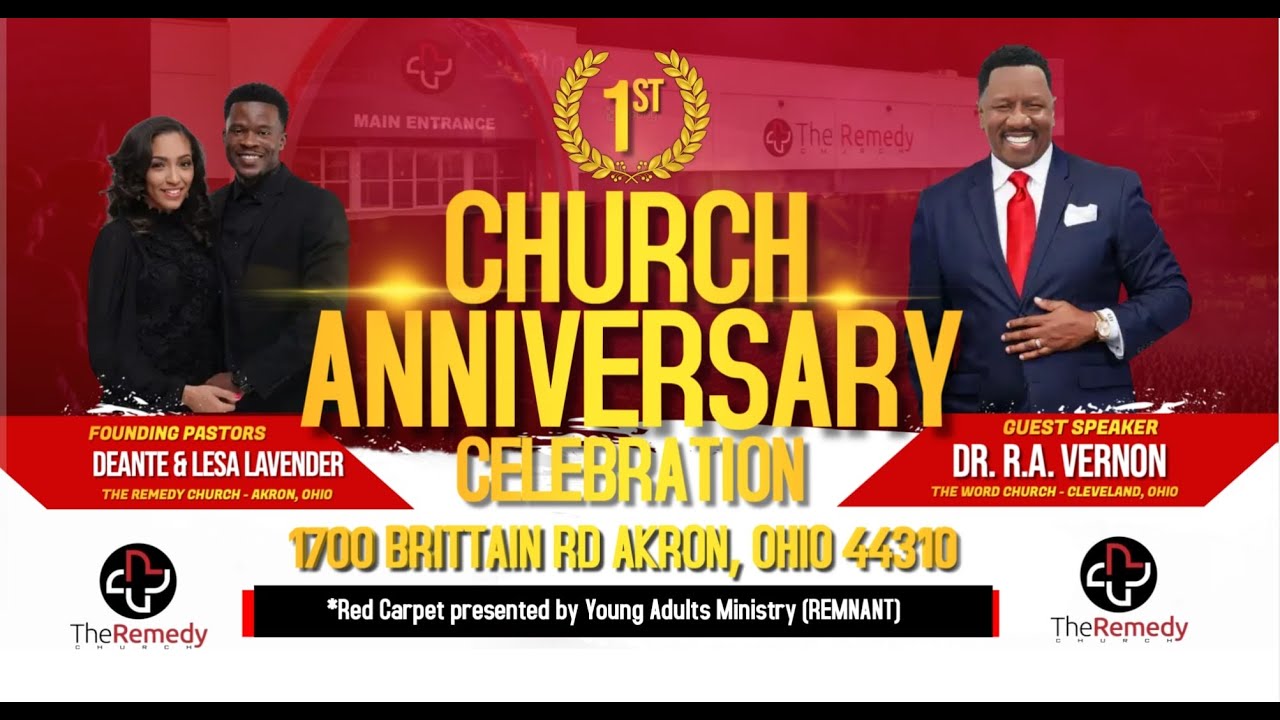 Church 1st Anniversary Celebration // The Remedy Church // Guest ...