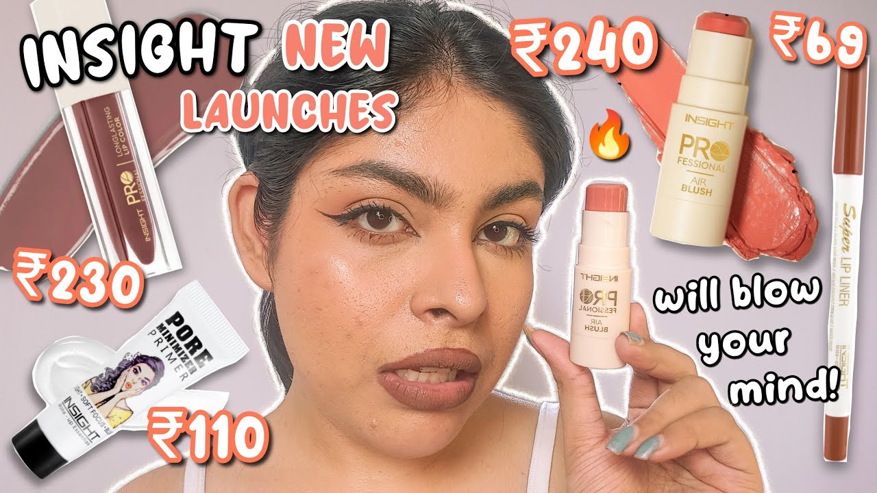 NEW🔥 Insight Professionals Makeup Review😍| Insight Professional Air ...