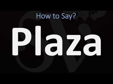 How to Pronounce Plaza? (CORRECTLY) - YouTube