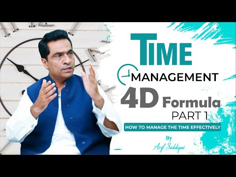 time management 4D formula - YouTube