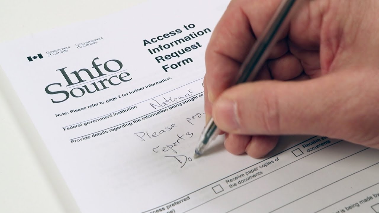 How to make an Access to Information (ATIP) request in Canada - YouTube