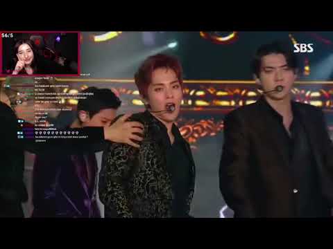 Pqueen EXO- LOVE SHOT |2018 SBS Kpop Awards Performansını İzliyor!