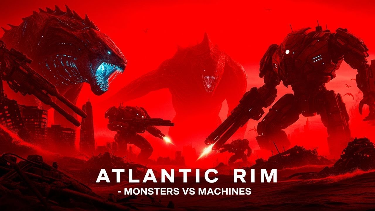 ATLANTIC RIM - Monsters VS Machines | Sci-Fi Movies HD | Full movie in ...