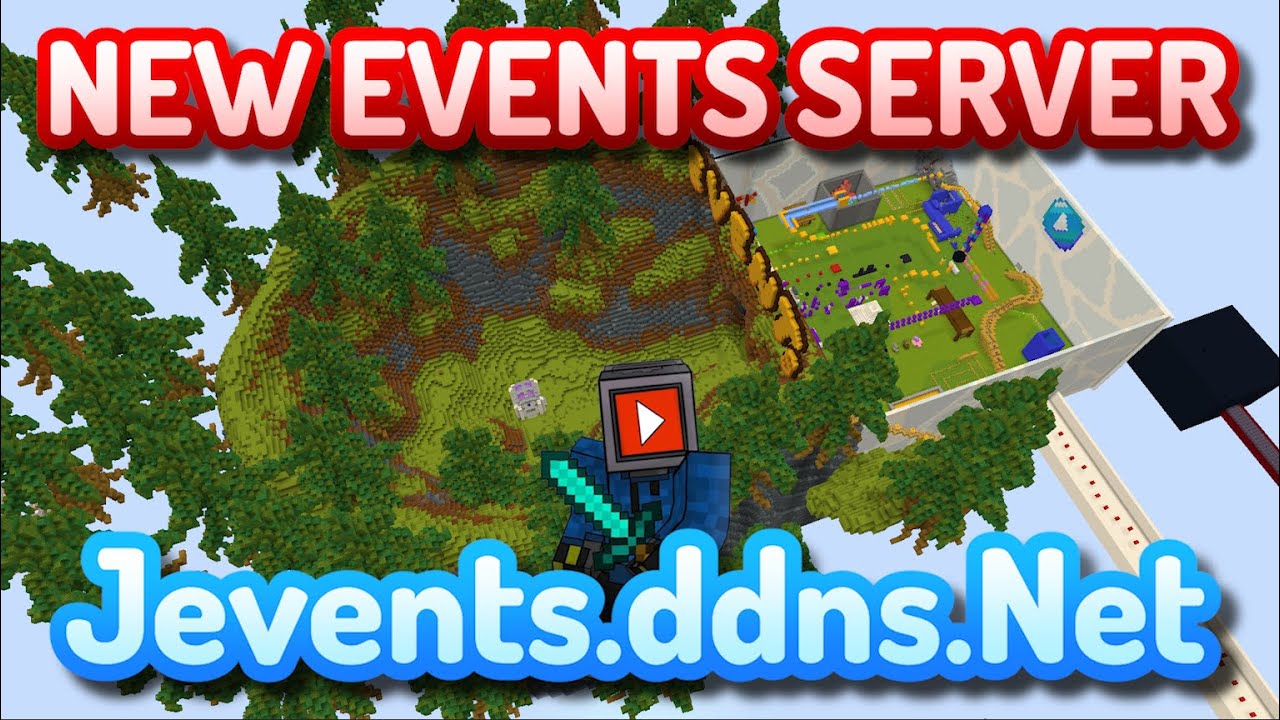 My NEW Minecraft Events Server - YouTube