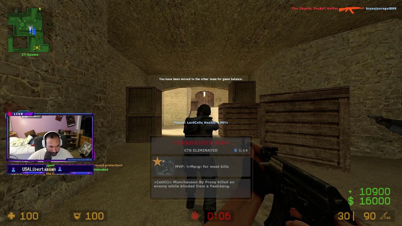Counter-Strike: Source Dust 2 Ego Server - YouTube