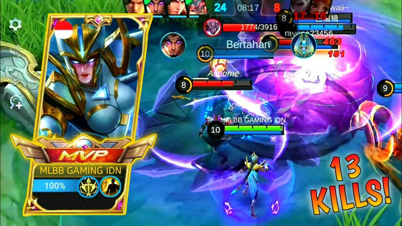 13KILLS! + MVP! + LEGENDARY! KARRIE RISING STAR | SOLO RANK DAY 54 ...