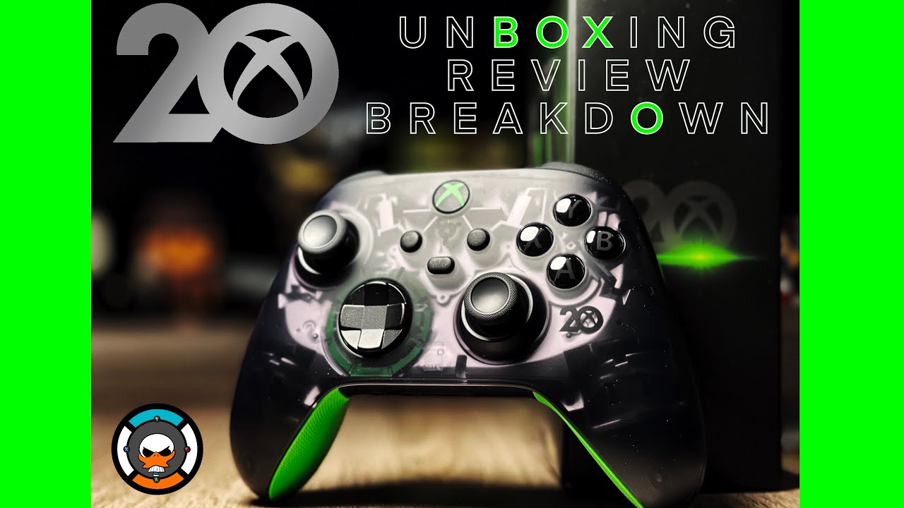 XBOX 20th Anniversary Controller (Unboxing, Review, Breakdown) - YouTube