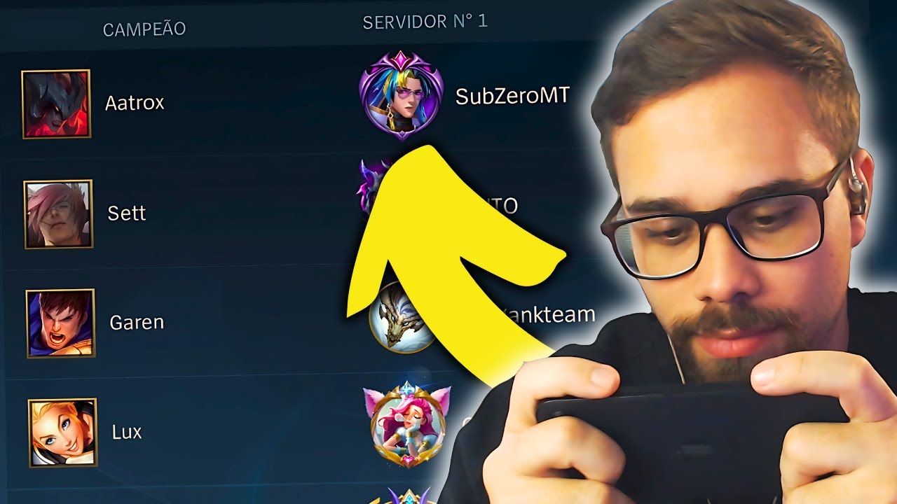 RECEBI COACH DO TOP 1 AATROX NO WILDRIFT (SubZero 🥶) - YouTube