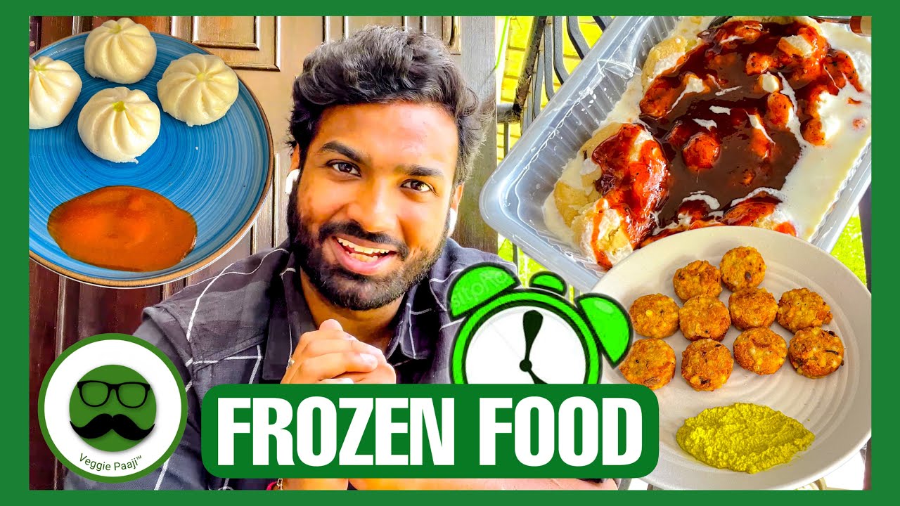 Eating Frozen Food 24 Hour Food Challenge | Veggie Paaji - YouTube