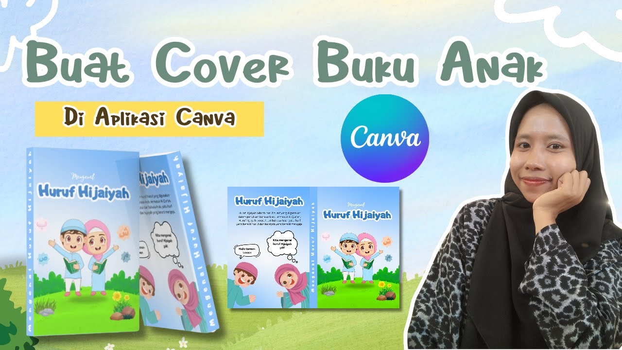 Cara Buat Cover Buku Anak di Canva dengan Mudah || Template Tersedia ...