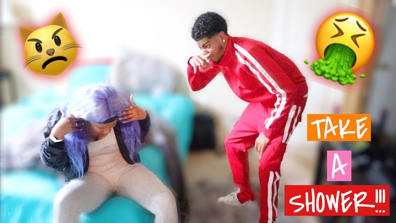 YOUR 😺 STINK PRANK ON GIRLFRIEND!!! | TRAY BILLS - YouTube