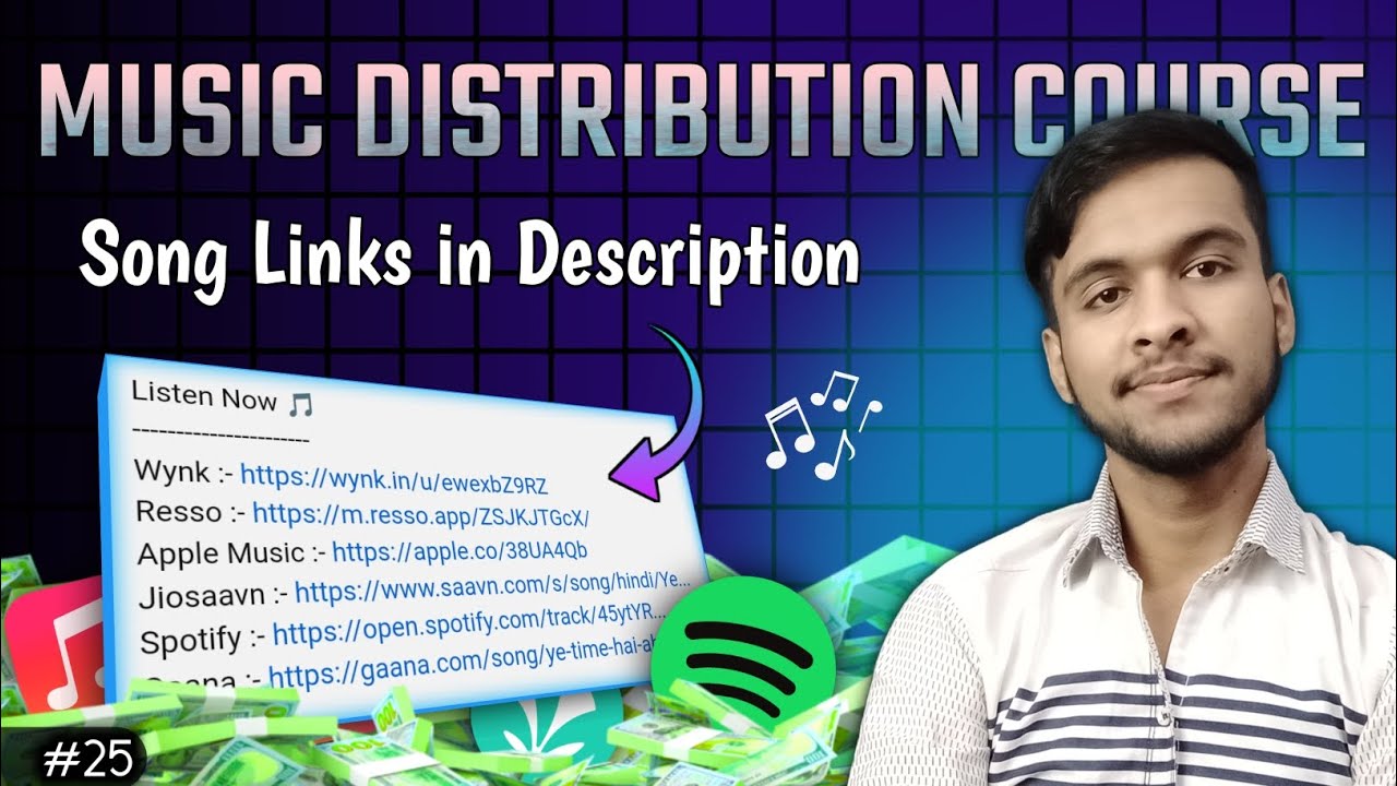 Chapter 25: How To Add Song Links in YouTube Description? The ...