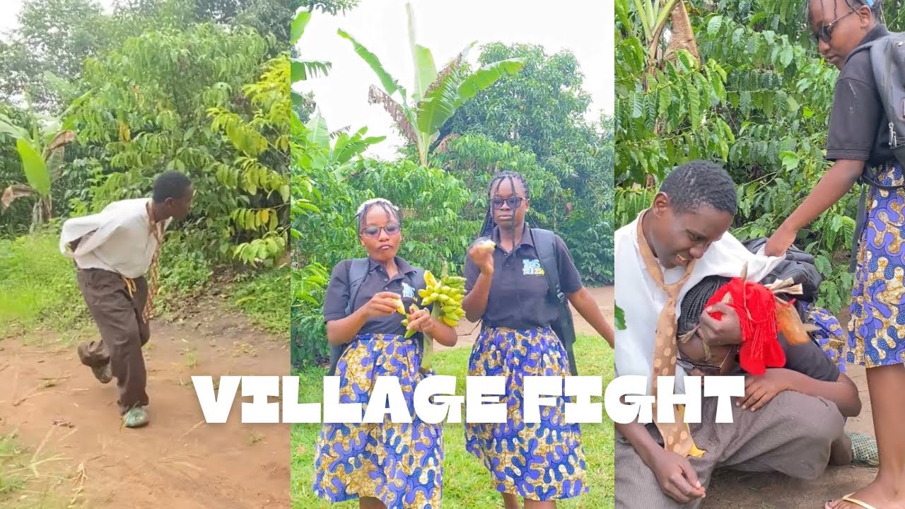 THE VILLAGE FIGHT Fighting scenes Nigerian movies be like. - YouTube