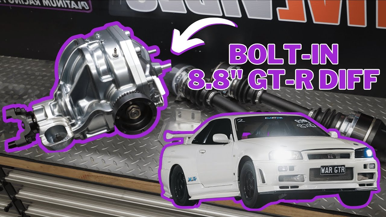 ULTIMATE GT-R UPGRADE: Installing our Bolt-In 8.8" Billet Rear Diff on ...