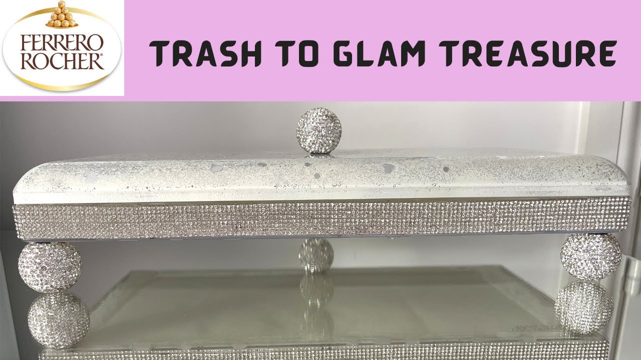 GLAM FERRERO ROCHER DIY BOX | FERRERO ROCHER CHOCOLATE BOX DIY | TRASH ...