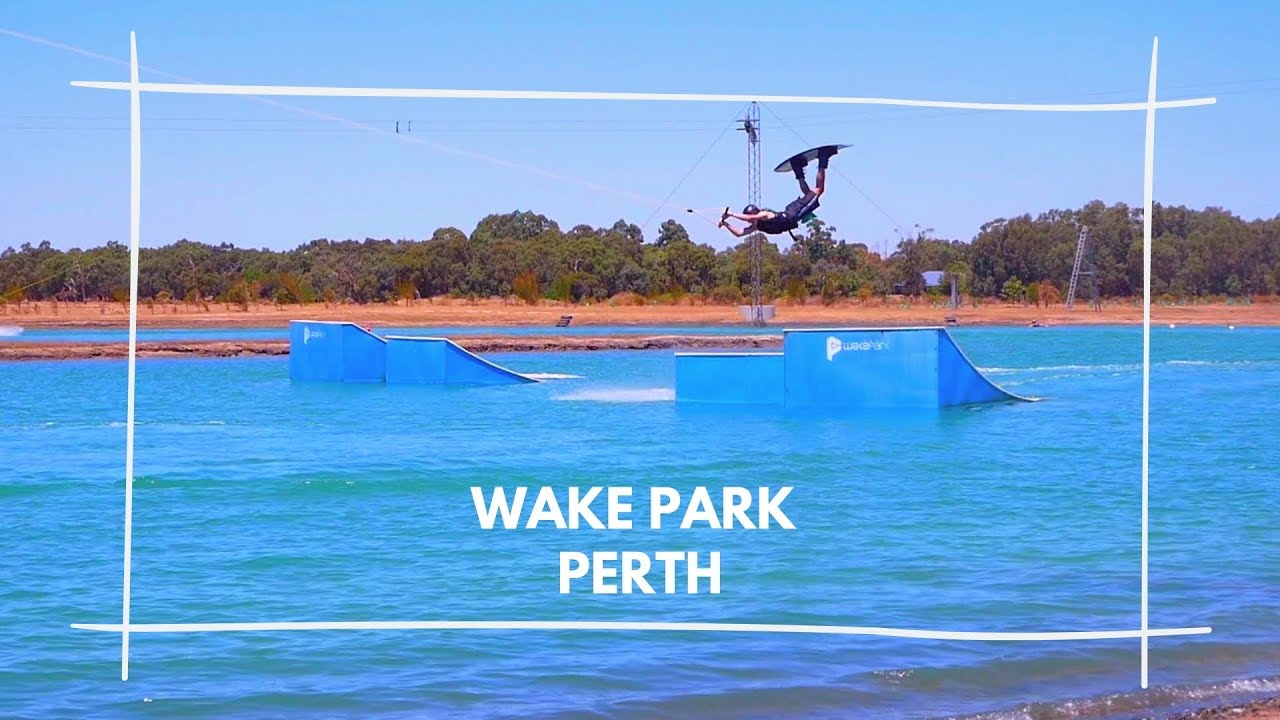 Perth Wake Park - Wakeboarding Water Park - YouTube