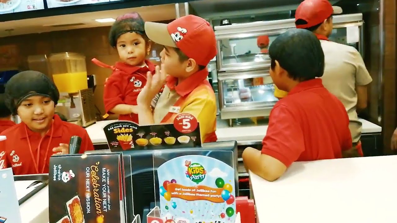 Jollibee Mini Managers - Day 1 @ Sharjah City Centre - Our Little ...