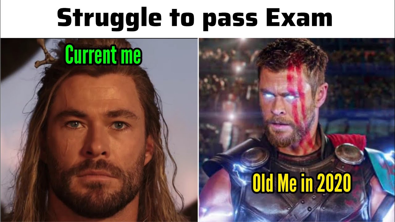 Struggle To Pass Exam... Meme - YouTube