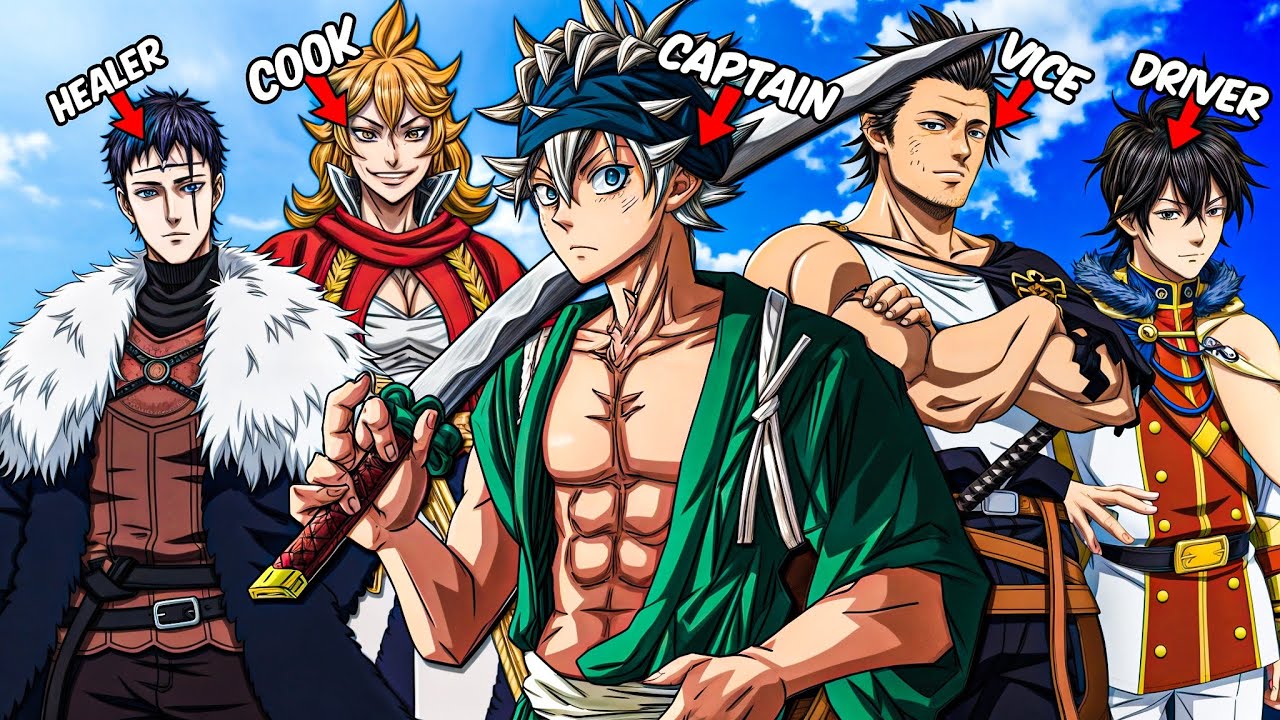 I created the Strongest Magic Knight Squad Ever in Black Clover 🔥 ...