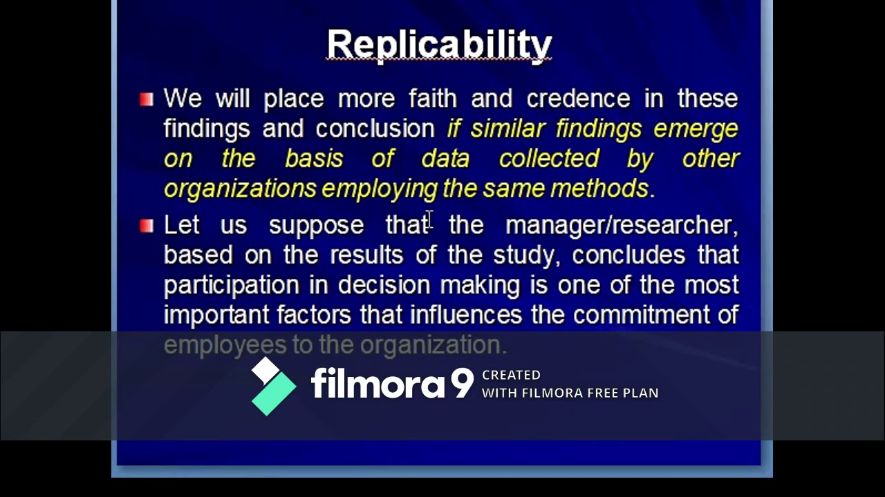 hallmarks of scientific research - YouTube