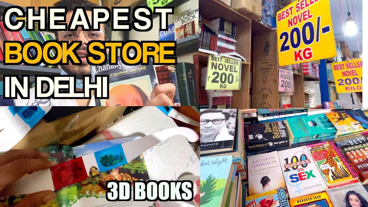 Cheapest Book & Stationery Shop in Delhi | Daryaganj Book Market Vlog ...
