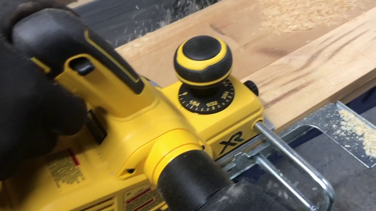 Dewalt DCP580B 20V Max Brushless Planer - YouTube