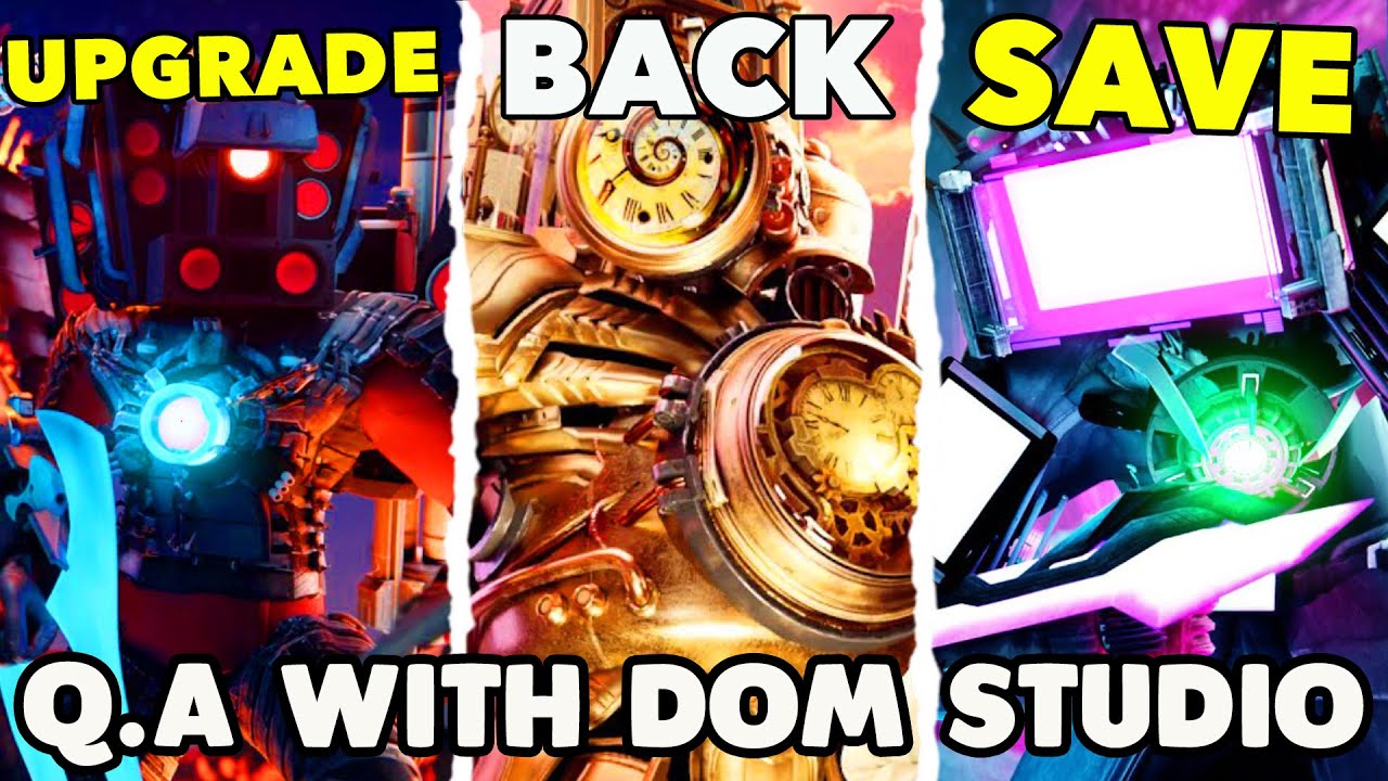 Q.A WITH DOM STUDIO!SKIBIDI TOILET MULTIVERSE 26-30 Easter Egg Analysis ...