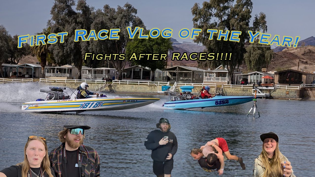 First Race Vlog of the Year!! Fights at the end!!! - YouTube
