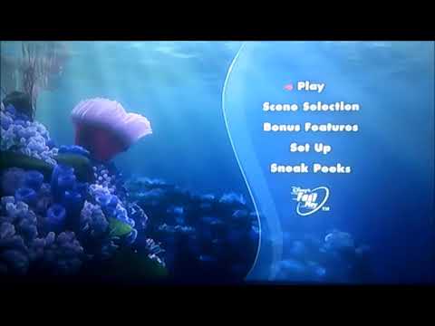 Finding Nemo DVD Menu Walkthrough (Request Video for A Smith) - YouTube