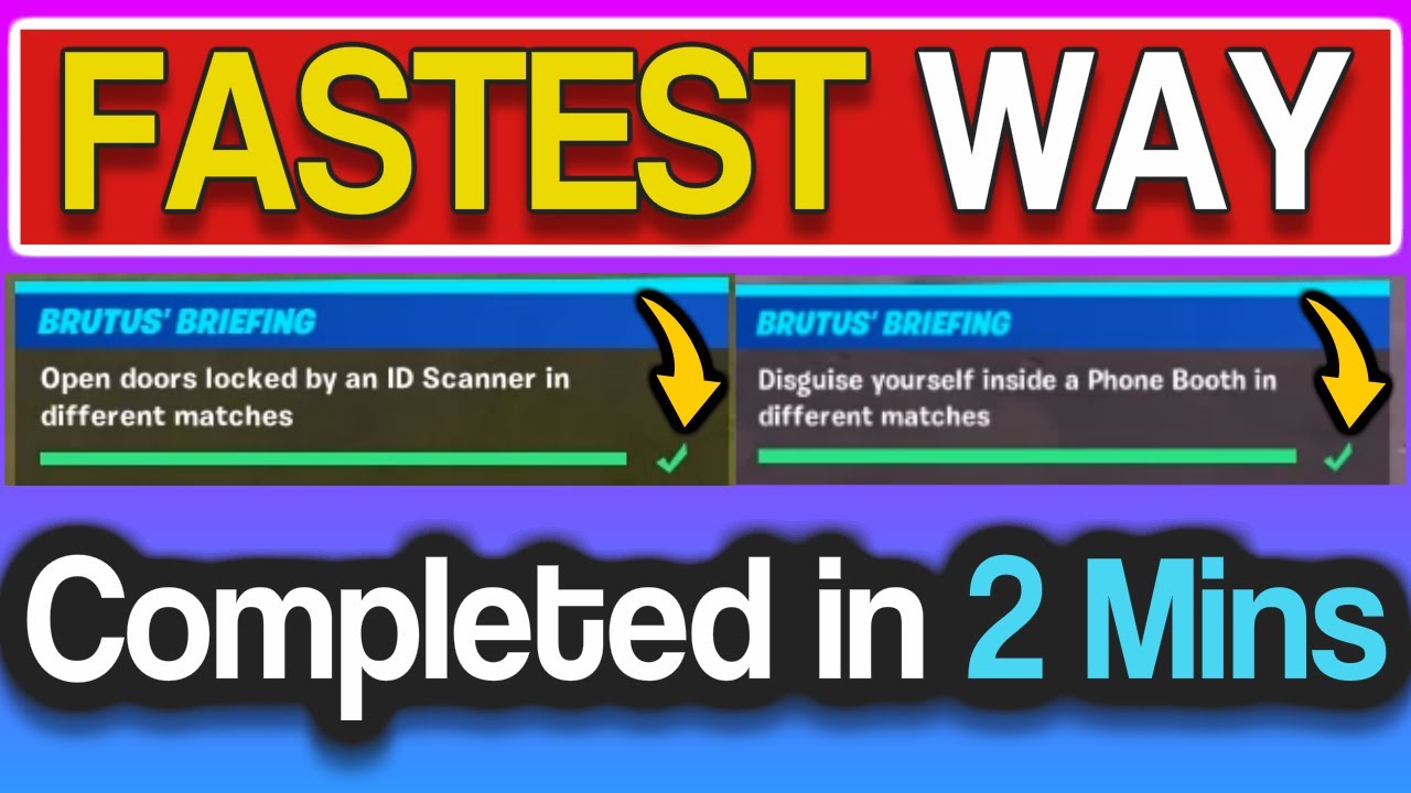 EASIEST Fortnite ID SCANNER & Fortnite Disguise yourself LOCATION ...