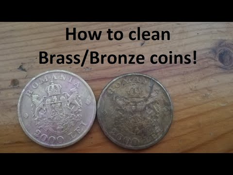 How to easily clean and remove tarnish or patina from copper/brass ...