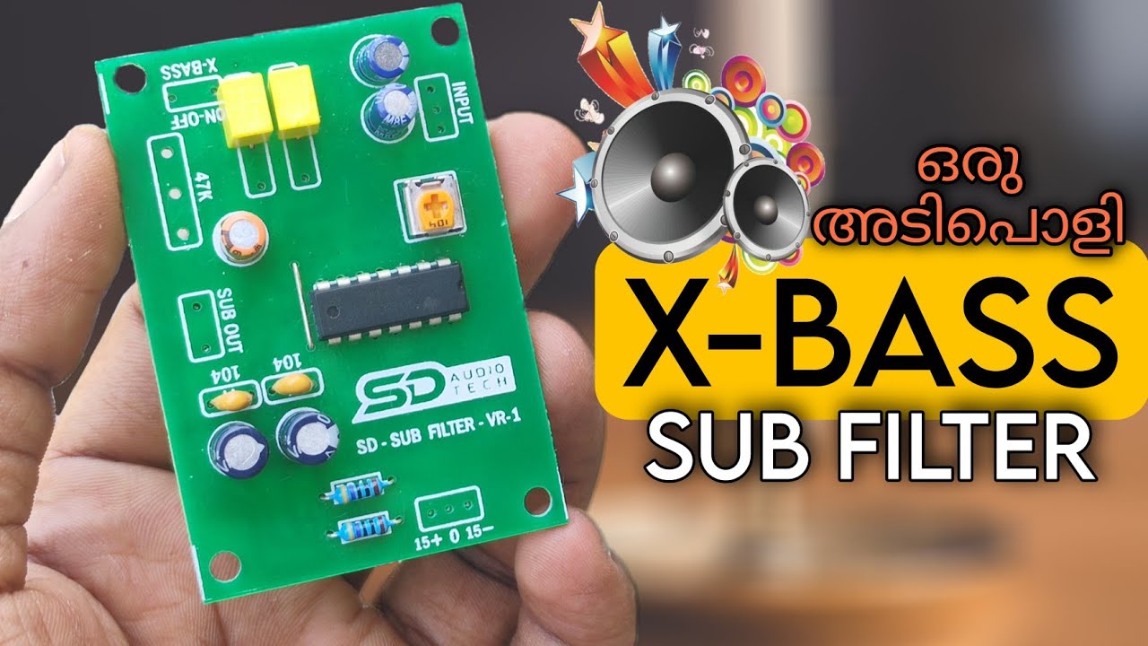 X - Bass Sub Filter Board | SD Audio Tech Sub Filter Board Review #2024 ...
