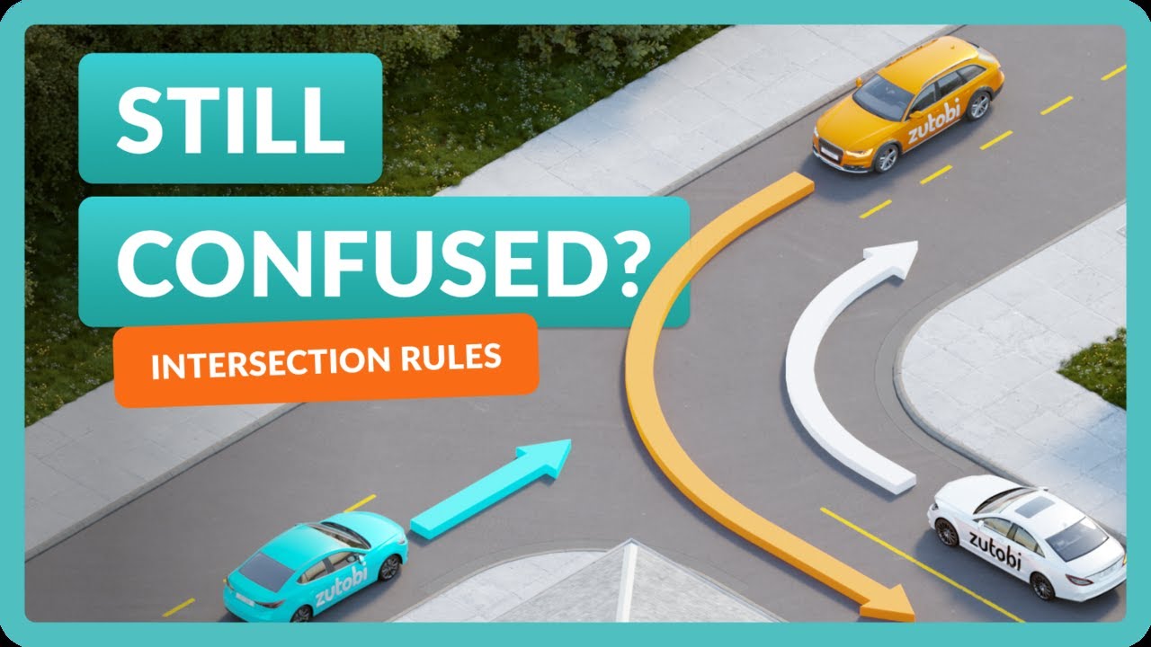 Driving Theory: Right‑of‑Way Intersection Guide for New Drivers - YouTube