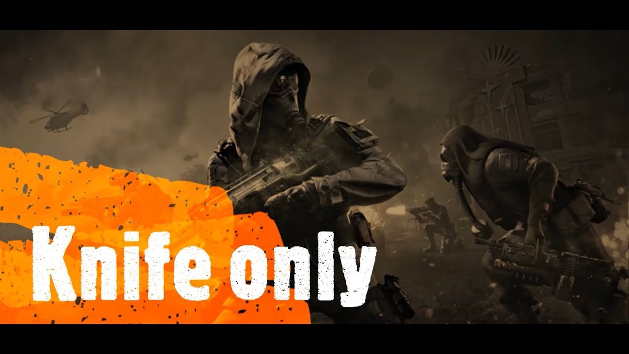 Call of duty knife skill ذبح بالسكين - YouTube